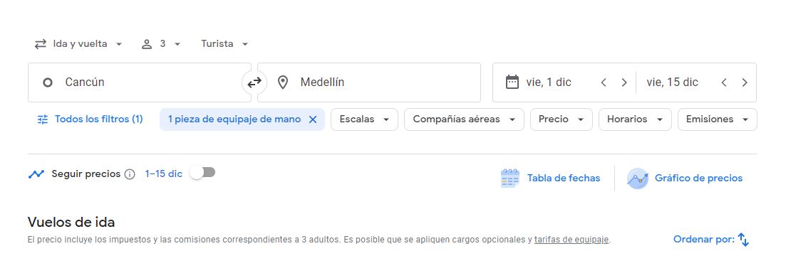 Google Flights: descubre vuelos baratos al alcance de un clic